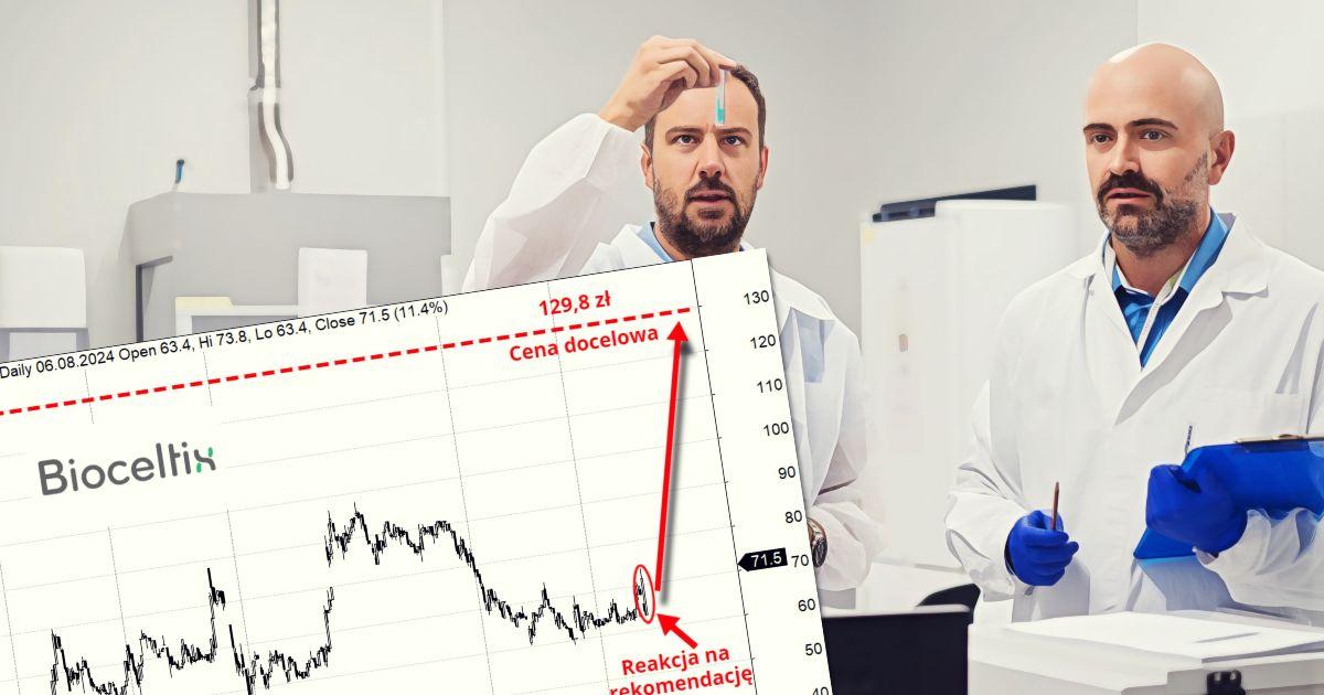 Analitycy wycenili Bioceltix i widzą ponad 100% potencjał wzrostu