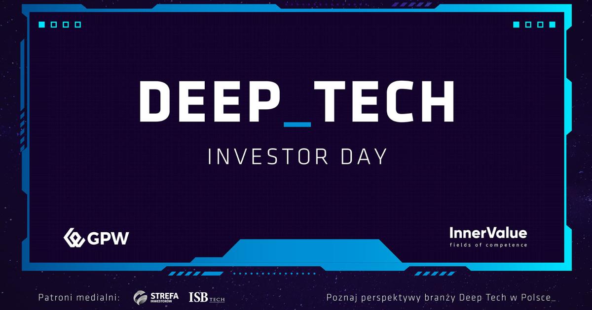 Deep Tech Investor Day [LIVE STREAM]
