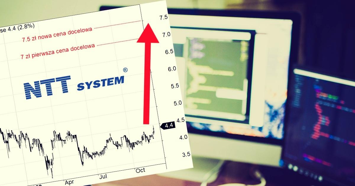 Cena docelowa dla akcji NTT System w górę. Teraz analitycy widzą ponad ...